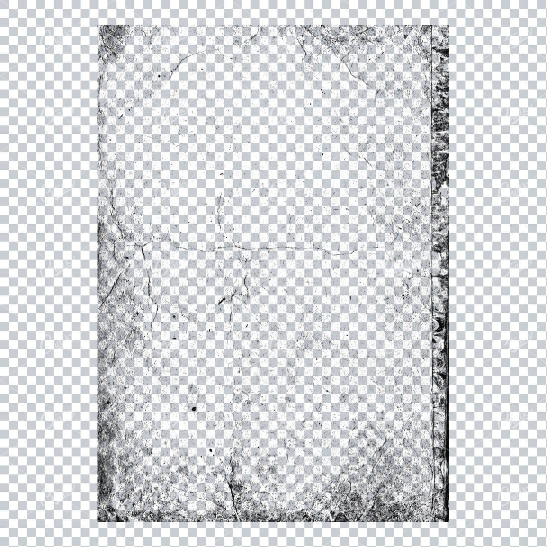 Transparent Book Page Texture – Vintage PNG Overlay No.13 - Century Library